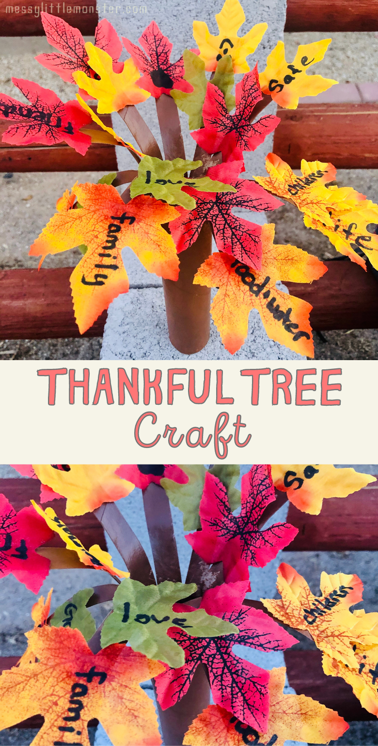 Thankful Tree Craft - Messy Little Monster