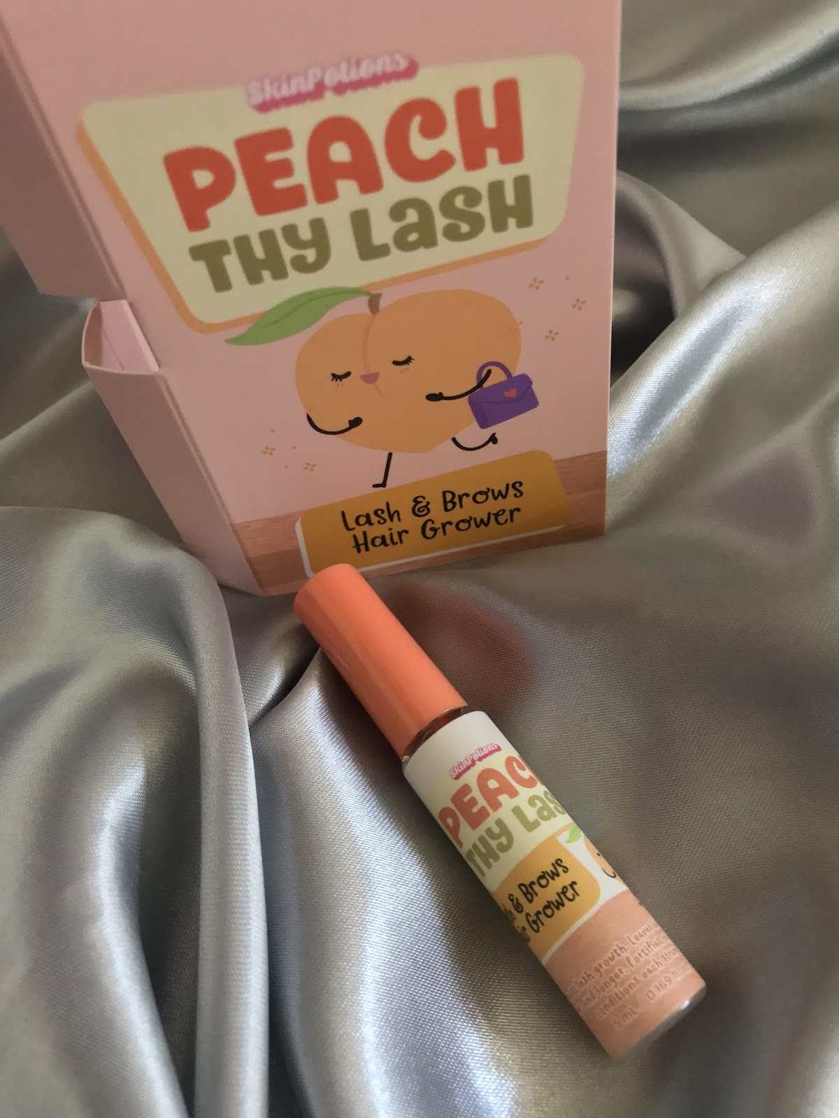 (REVIEW) Skin Potions : Peach Thy Lash