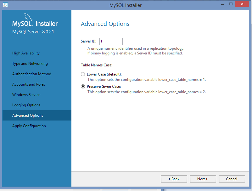 Installing and Configuration of MySQL Standalone Server | Relational ...