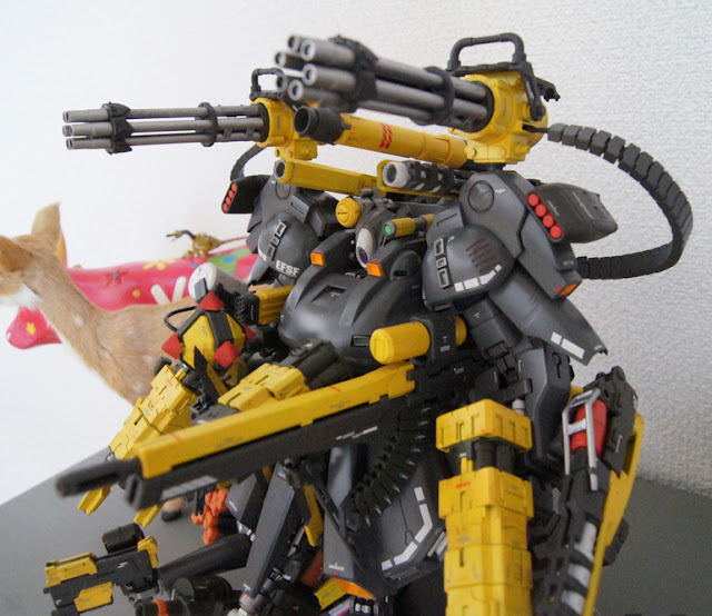 MG 1/100 The-O Full Bullet Customi build