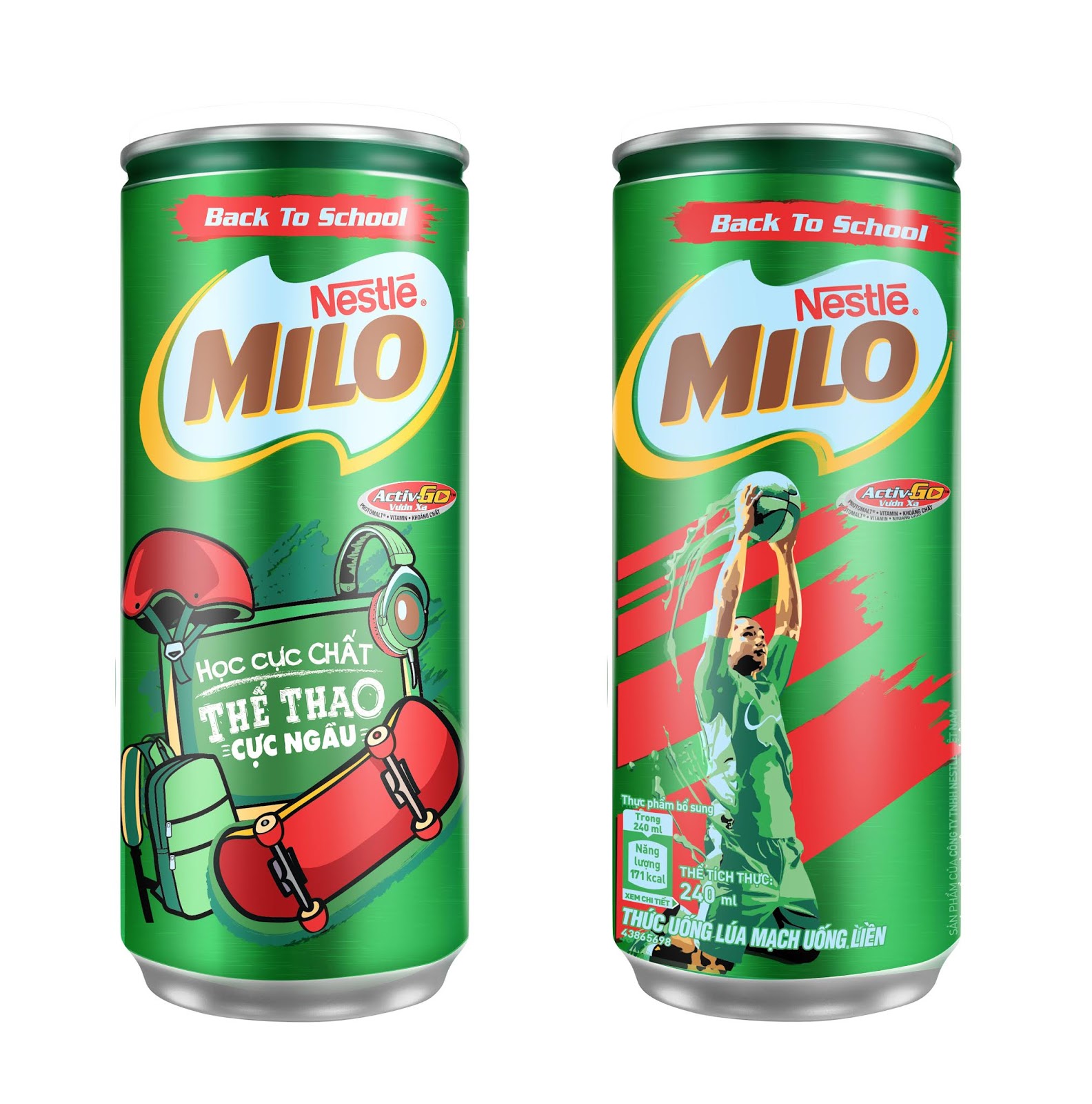 Nestlé Milo – Back To School 2018 Limited Edition – Packaging Of The World