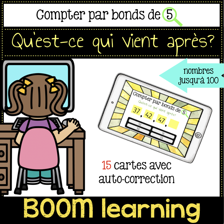 Ressources en français: Ateliers sur BOOM LEARNING