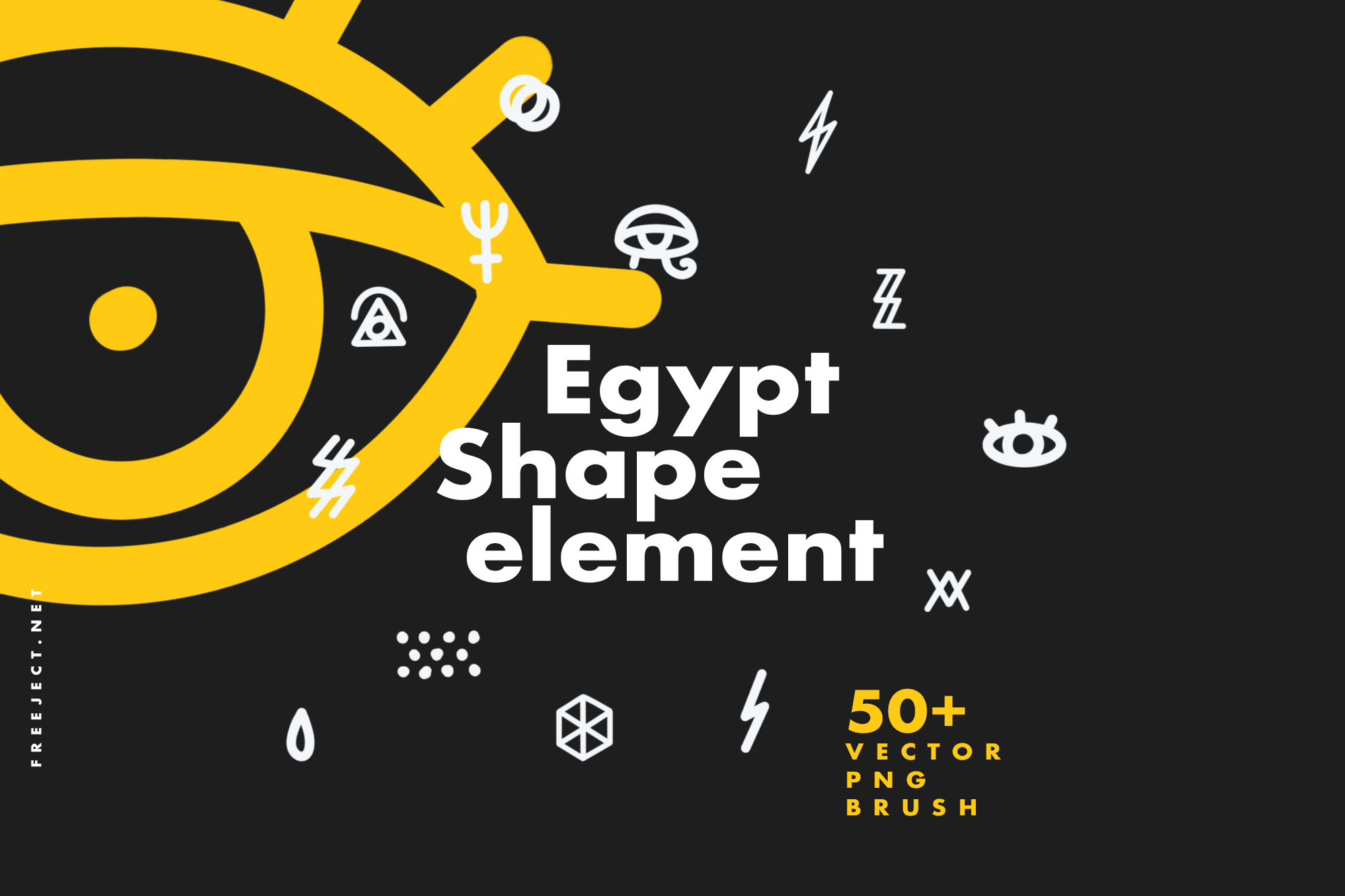 Free Download Egypt Shape Element Brush & Vector - Photoshop Brush & EPS Vector