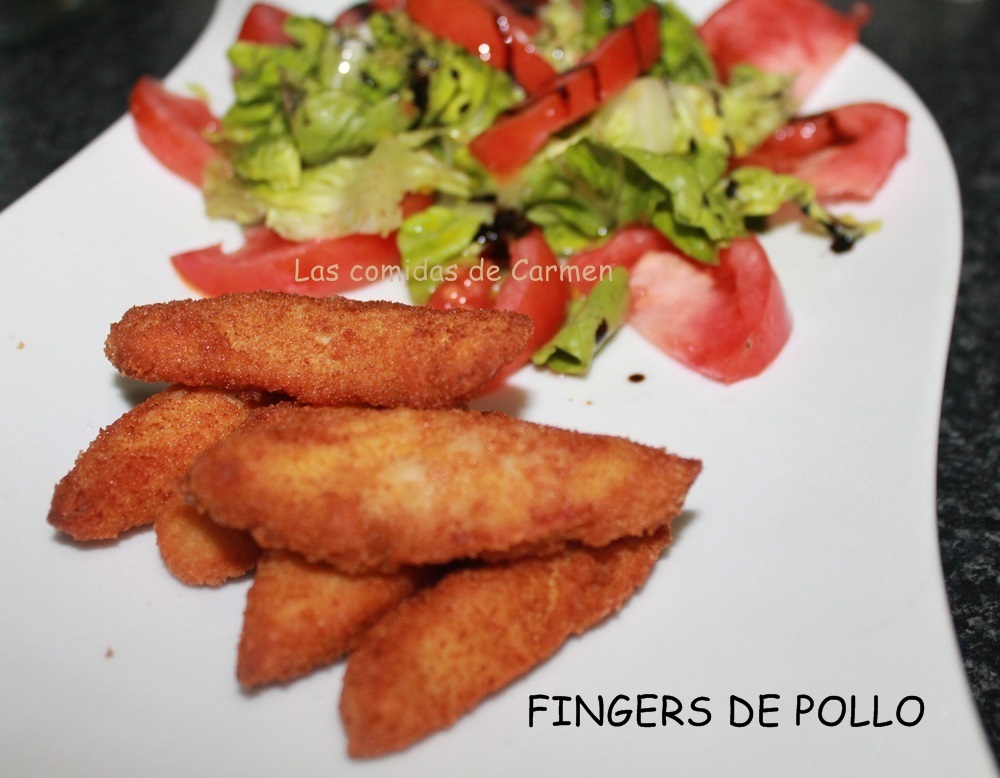 LAS COMIDAS DE CARMEN: FINGERS DE POLLO