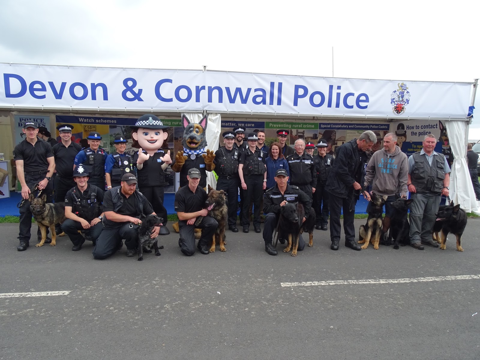 Cornwall, Devon and Dorset Police Dog Section: Sasha's new pups ...