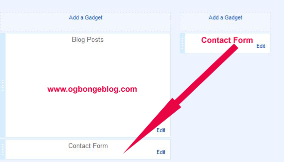 How To Add Blogger Contact Form To Contact Us Page - OgbongeBlog