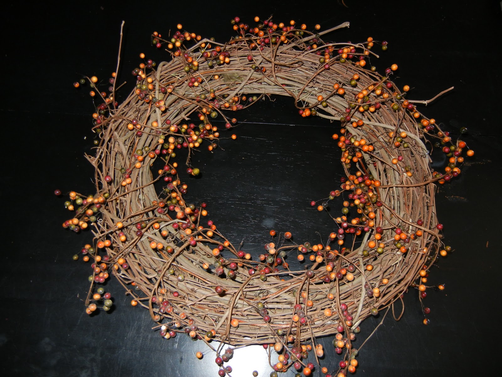 Chic for Cheap: Fall Grapevine Wreath Chic for Cheap: Fall Grapevine Wreath