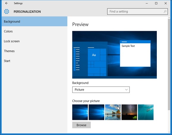 Cara Mengubah Tampilan Desktop Windows 10 Dengan Pengaturan Asli | ADR ...