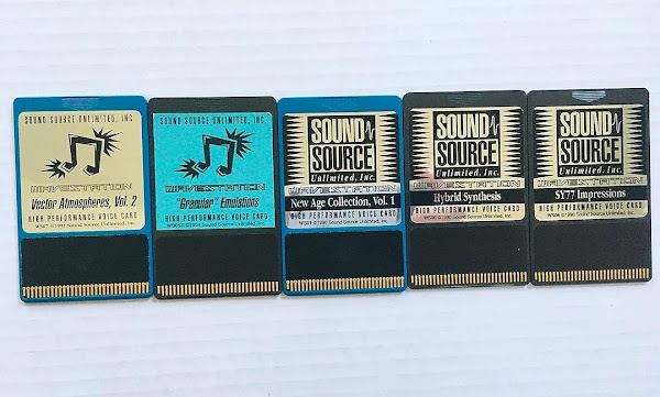 MATRIXSYNTH: Korg Wavestation Synth Program ROM Library Rare 5 Cards ...