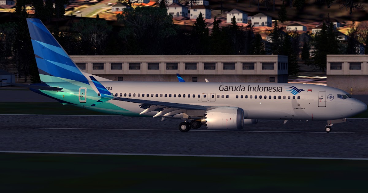 Boeing 737 MAX 8 / Garuda Indonesia / PK-GDA ~ justsomewritings