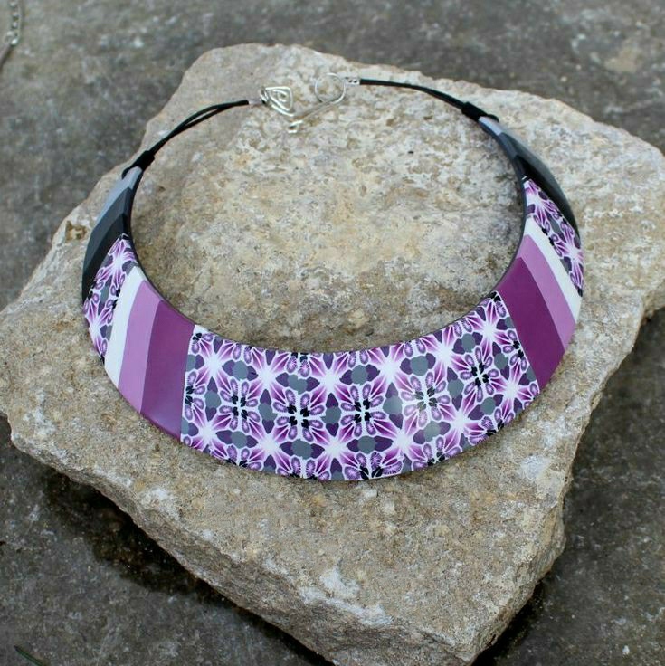Fabric chocker necklace