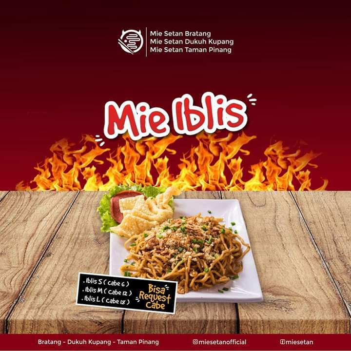 write all the things: Menu Mie Setan