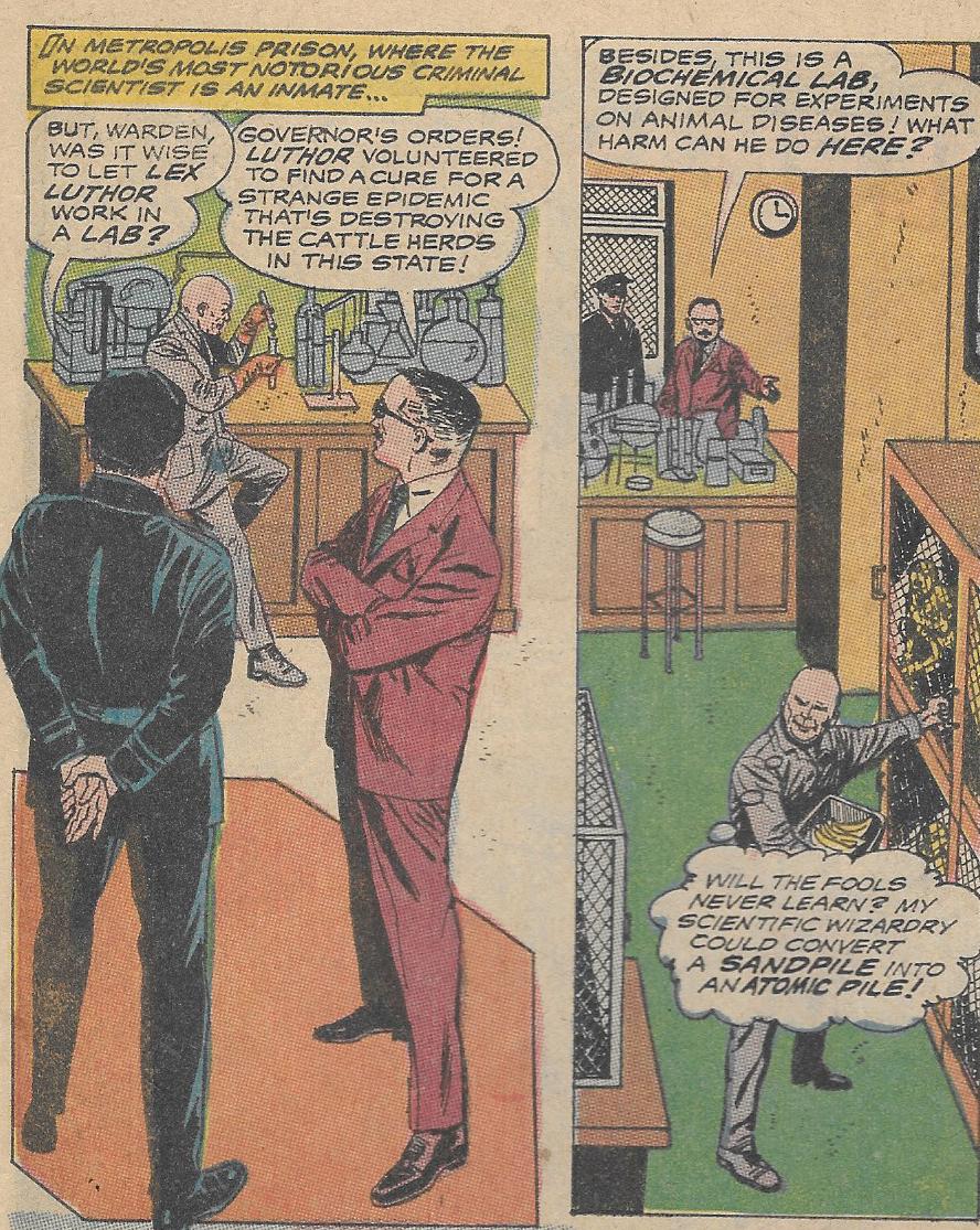 Comics, old time radio and other cool stuff: The Leper of Krypton!