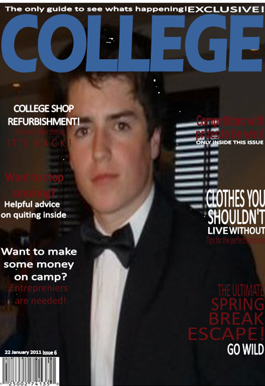 Cam's Blog: College Magazine.