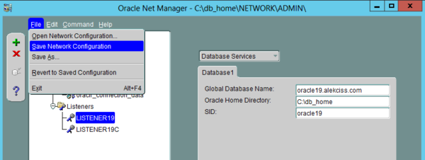 Create a Listener in Oracle Database 19c | DB Exam Study