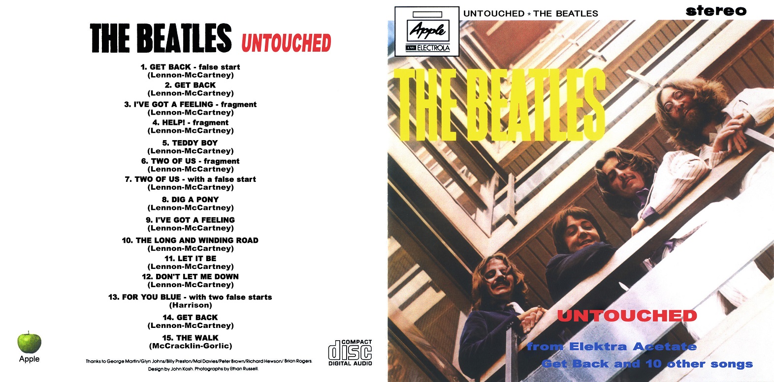 T.U.B.E.: The Beatles - 1969-01-xx - Untouched (STU/FLAC)