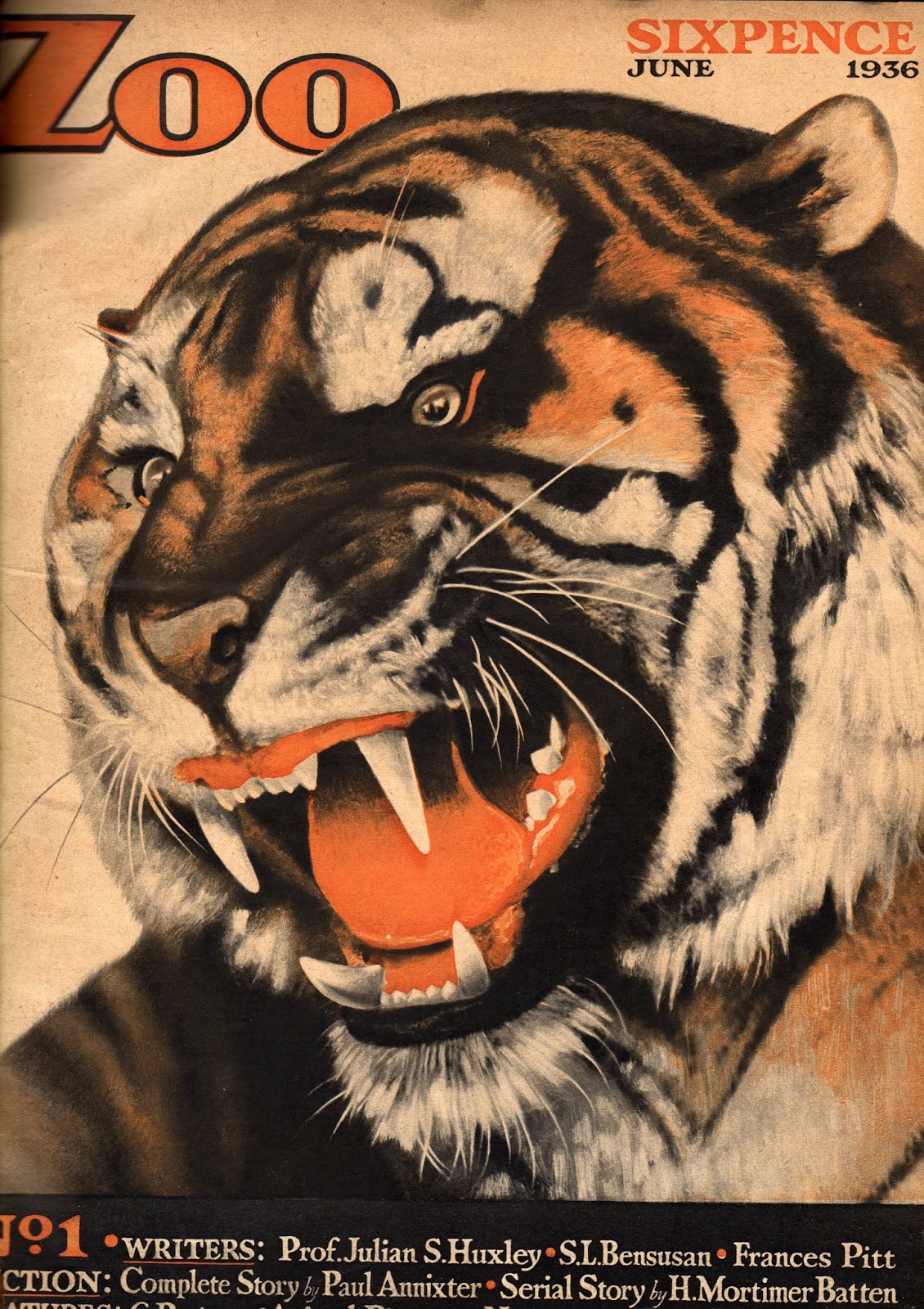 Zoology Jottings: Animal and Zoo Magazine 1936-41. Part 1: Everything ...