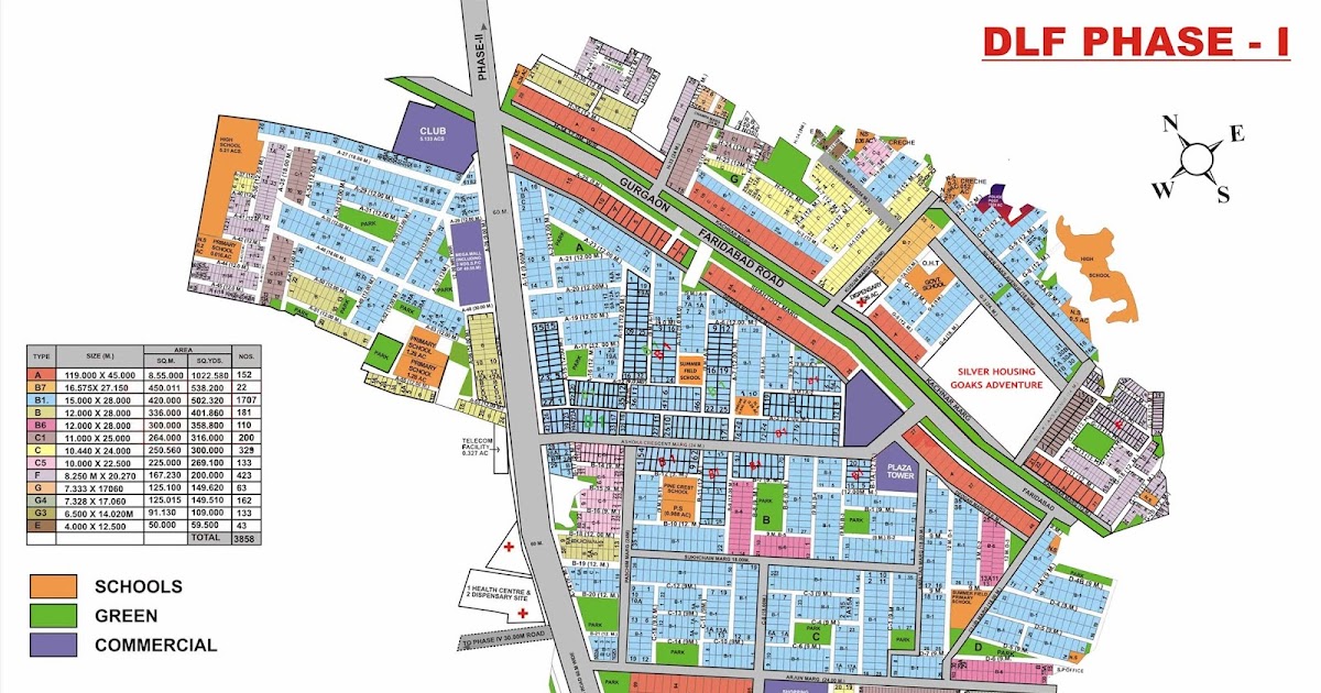 Residential Plot For Sale In DLF Phase 1/2/3/4/5 Gurgaon