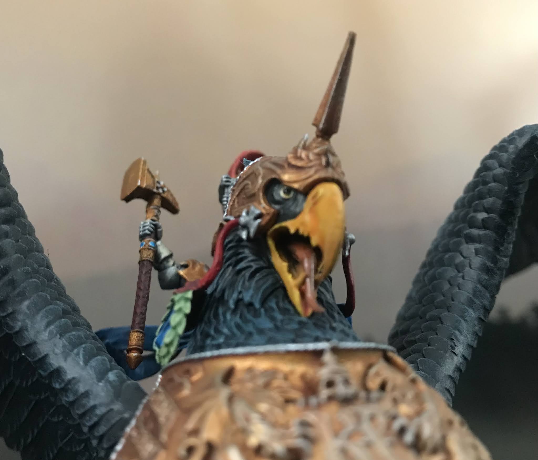Space Dinosaur Miniatures: Hobby Table: Freeguild General on Griffon ...