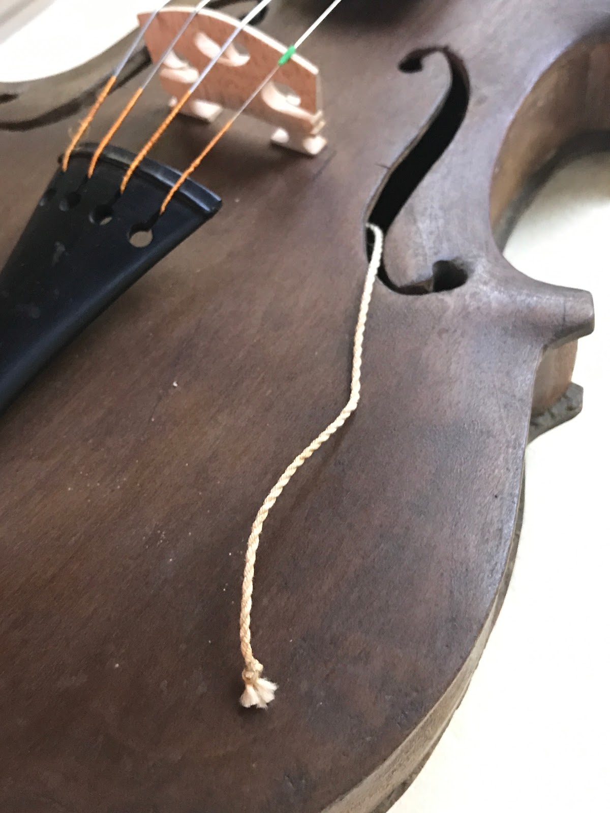 The Homemade John Salyer Fiddle From His Childhood