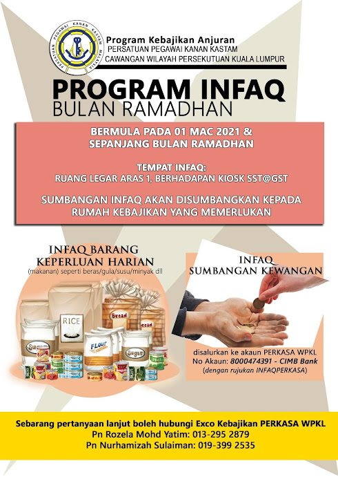 PROGRAM INFAQ BULAN RAMADAN ~ Persatuan Pegawai Kanan Kastam Malaysia ...