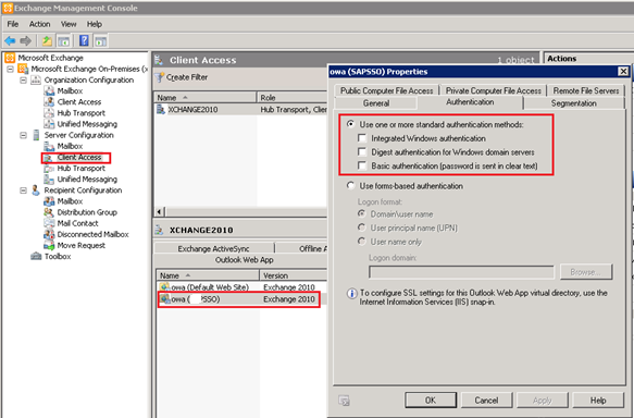 All things Microsoft: OWA SP2 and ADFS