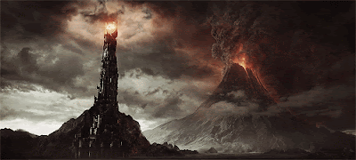 Lantern of the Hermit: 1975 J.R.R.Tolkien Wall Calendar: Fall of Sauron ...