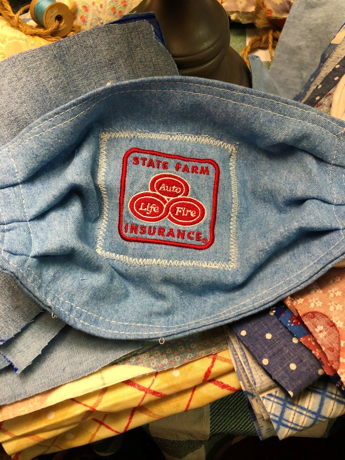 Linda's Life Journal: Masks, Goodie Bag, Ham Bone, Debris, Campfire and ...