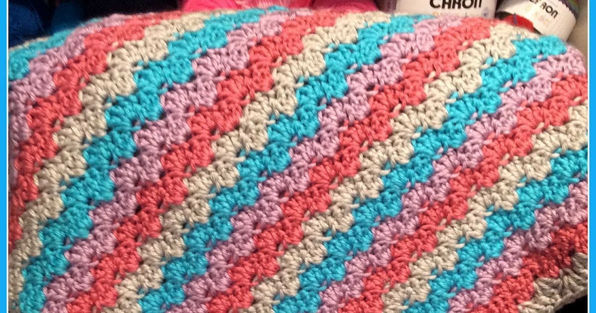 Posh Pooch Designs : Chunky Shells Blanket Free Crochet Pattern | Posh ...