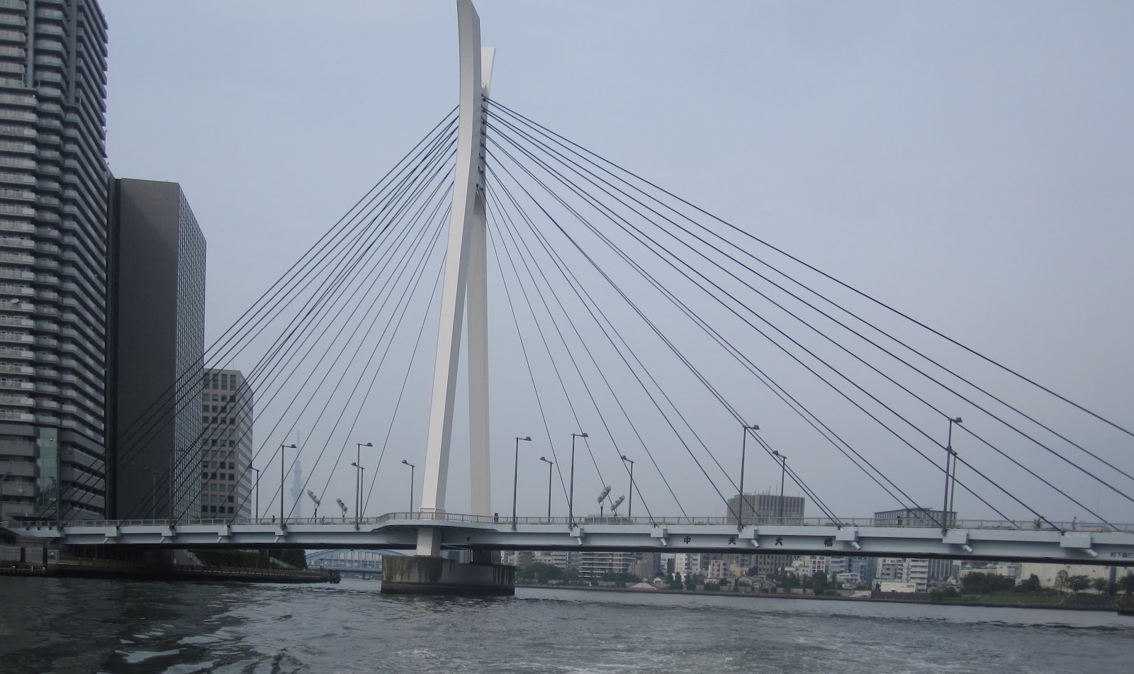 Bridge of the Week: Tokyo, Japan's Bridges: Chuo Bridge across the ...