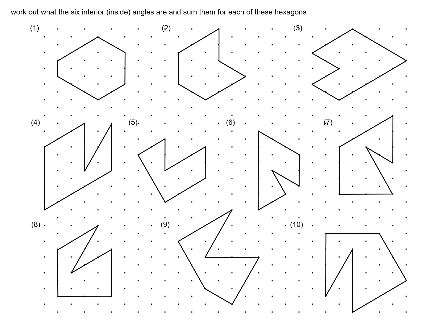 MEDIAN Don Steward mathematics teaching: isometric angles