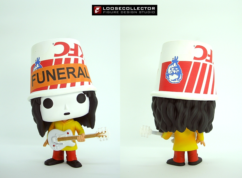 Loosecollector Custom Figures Archive: Buckethead (Funko POP style)