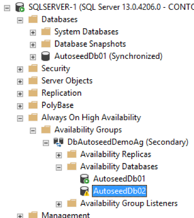 MatticusAU Blog: Troubleshooting SQL Server AlwaysOn AG Auto Seeding