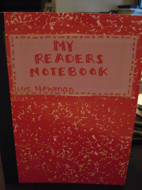 Life and Times of a Third Grade Teacher: Reader's and Writer's Notebooks