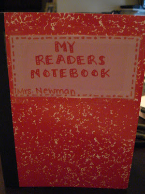 Life and Times of a Third Grade Teacher: Reader's and Writer's Notebooks