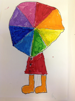 Color It Like you MEAN it!: Color Wheel Umbrellas