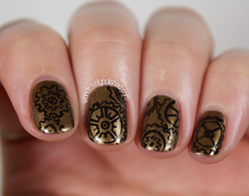 Wondrously Polished: 31 Day Challenge 2.0, Day 7: Metallic - Steampunk ...