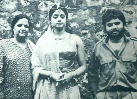 Sridevi: Sattee Shourie, Sridevi and Anil Sharma: Launch of Farishtay ...