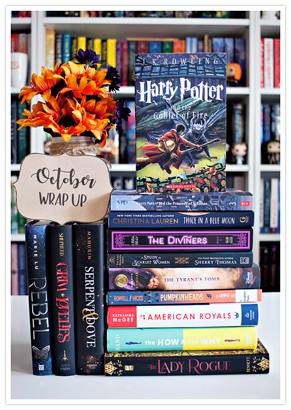 The Reader Bee: October '19 Wrap Up & Book Haul!