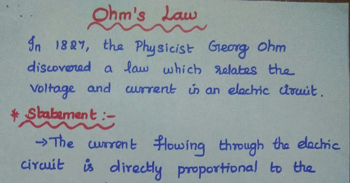 Ohm's law - Significance and Its Limitations