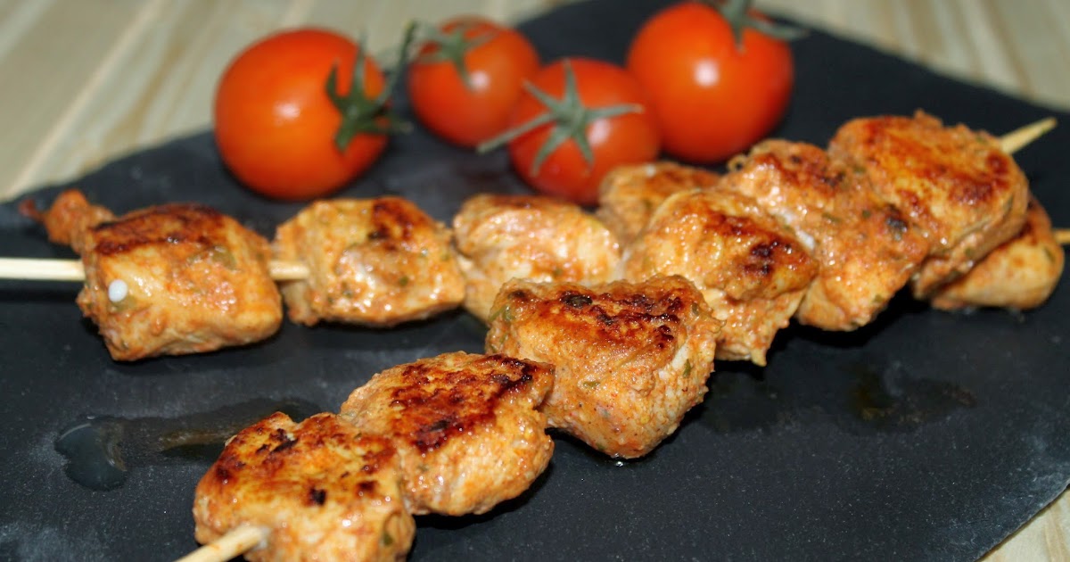 JULIA Y SUS RECETAS: Pincho de pollo al curry