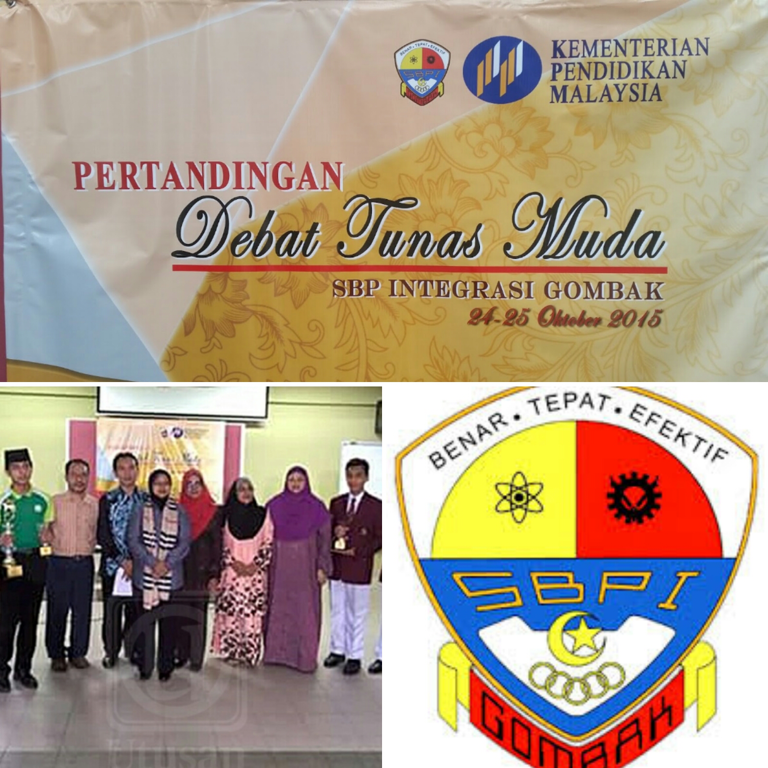 Kuasai Seni Orator: PERTANDINGAN DEBAT TUNAS MUDA INTEGOMB 2016