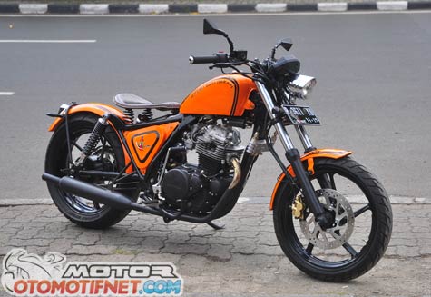 Foto Modifikasi Kawasaki Binter Merzy Desain Modern Classic