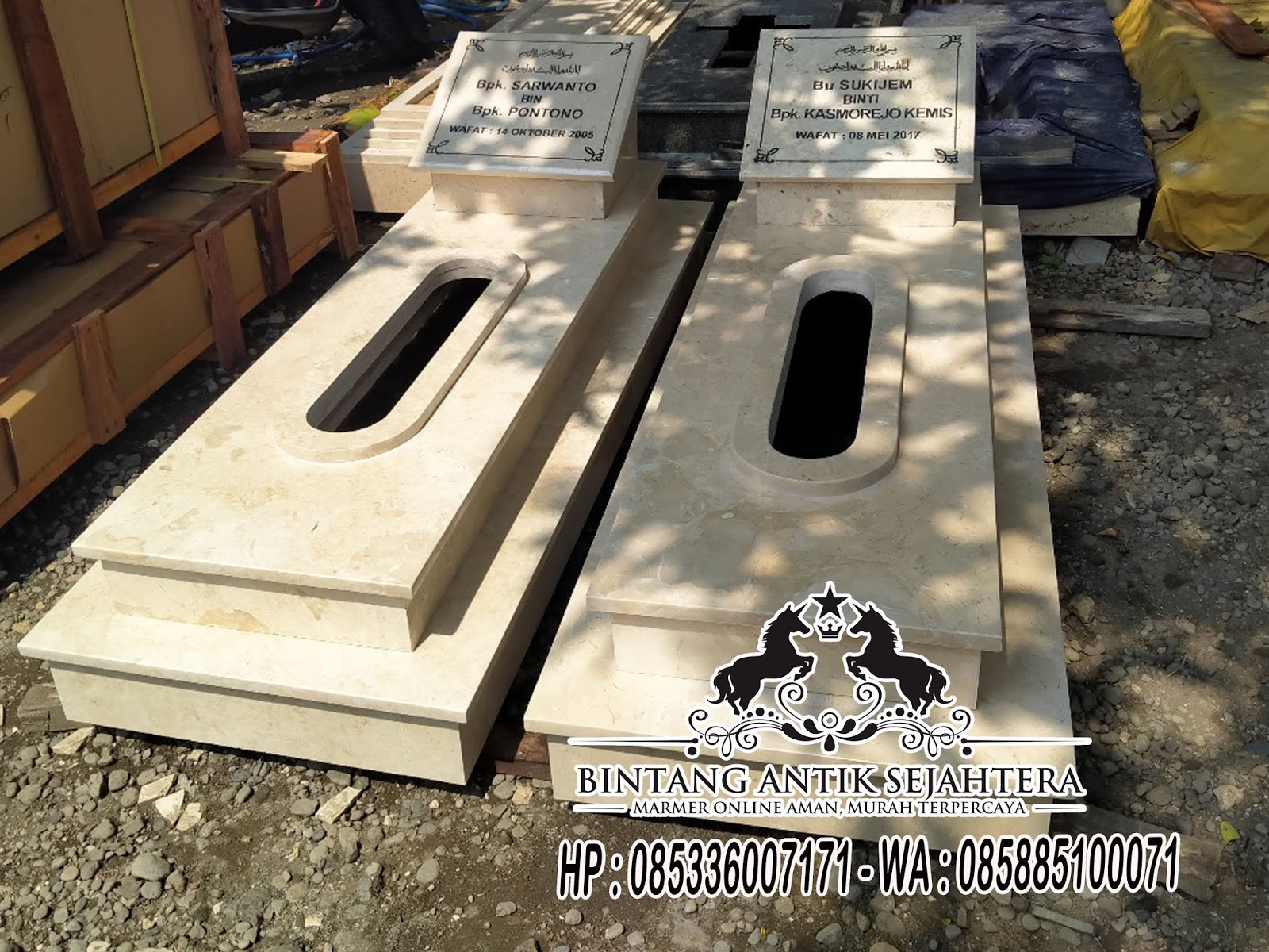 Model Kijing Makam Marmer, Model Kijing Minimalis, Model Kuburan Islam ...