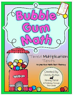 Third Grade Galore: Tried It Tuesday with Bubble Gum Math