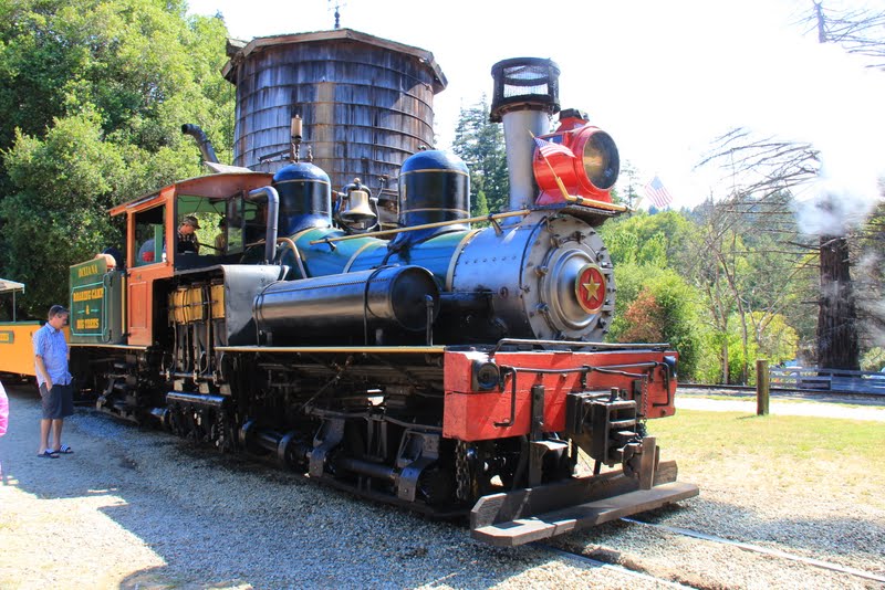 Eye On The View: Roaring Camp Train Station