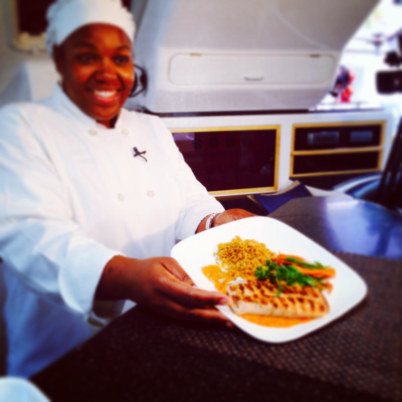 Galley Gourmet with Chef Lisa Blog: Chef Kenetha is one of very few ...