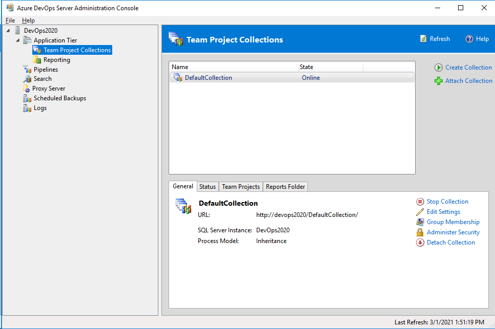 Azure DevOps Server 2020 安裝筆記 Azure DevOps Server 2020 安裝筆記