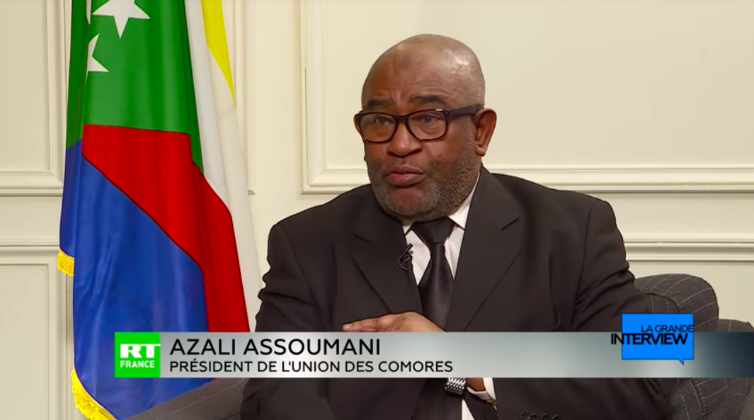Vidéo : Azali Assoumani décrypte la situation politique des Comores sur ...