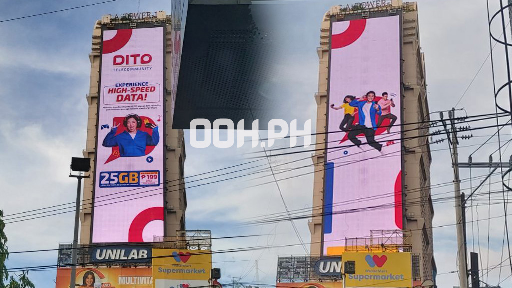 New Telco Player DITO secures Premium OOH Position